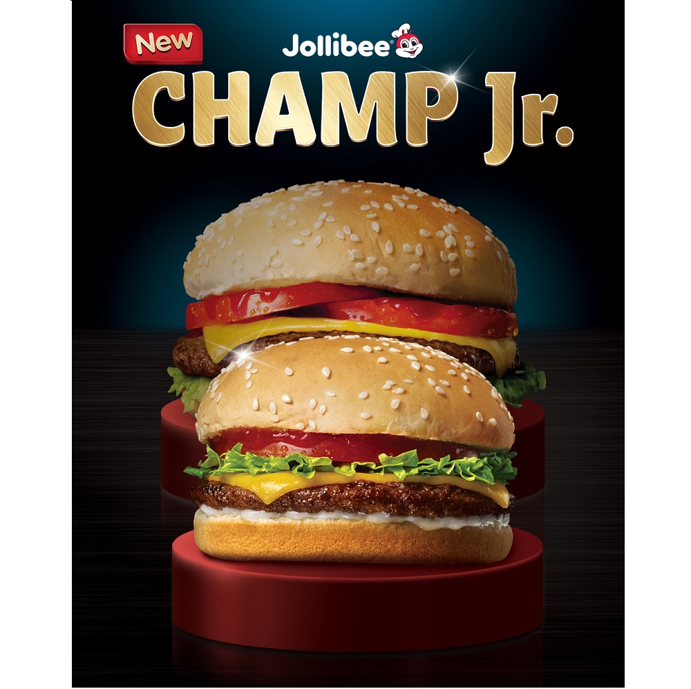 Jollibee Champ now available in more affordable Jr. sizes