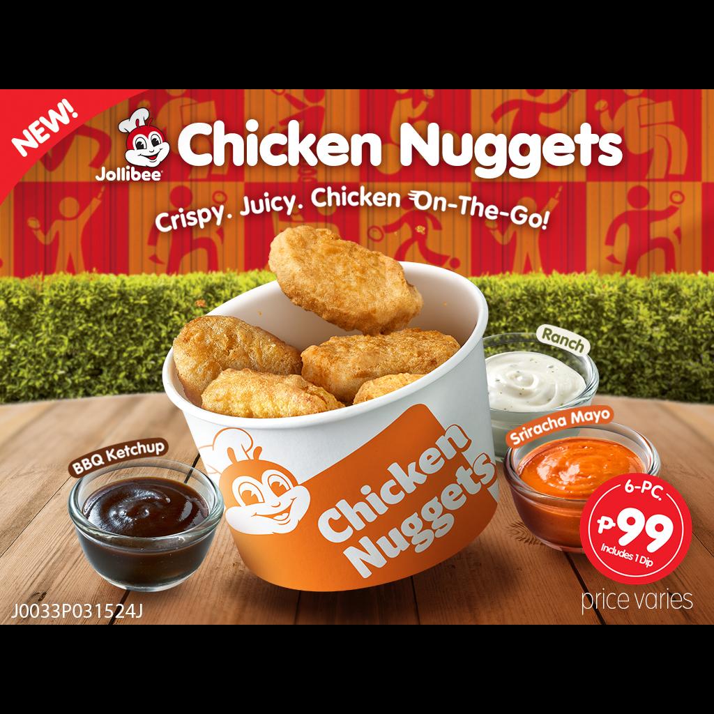 Three Reasons to Love the NEW Chicken On-The-Go, Jollibee Chicken Nuggets!