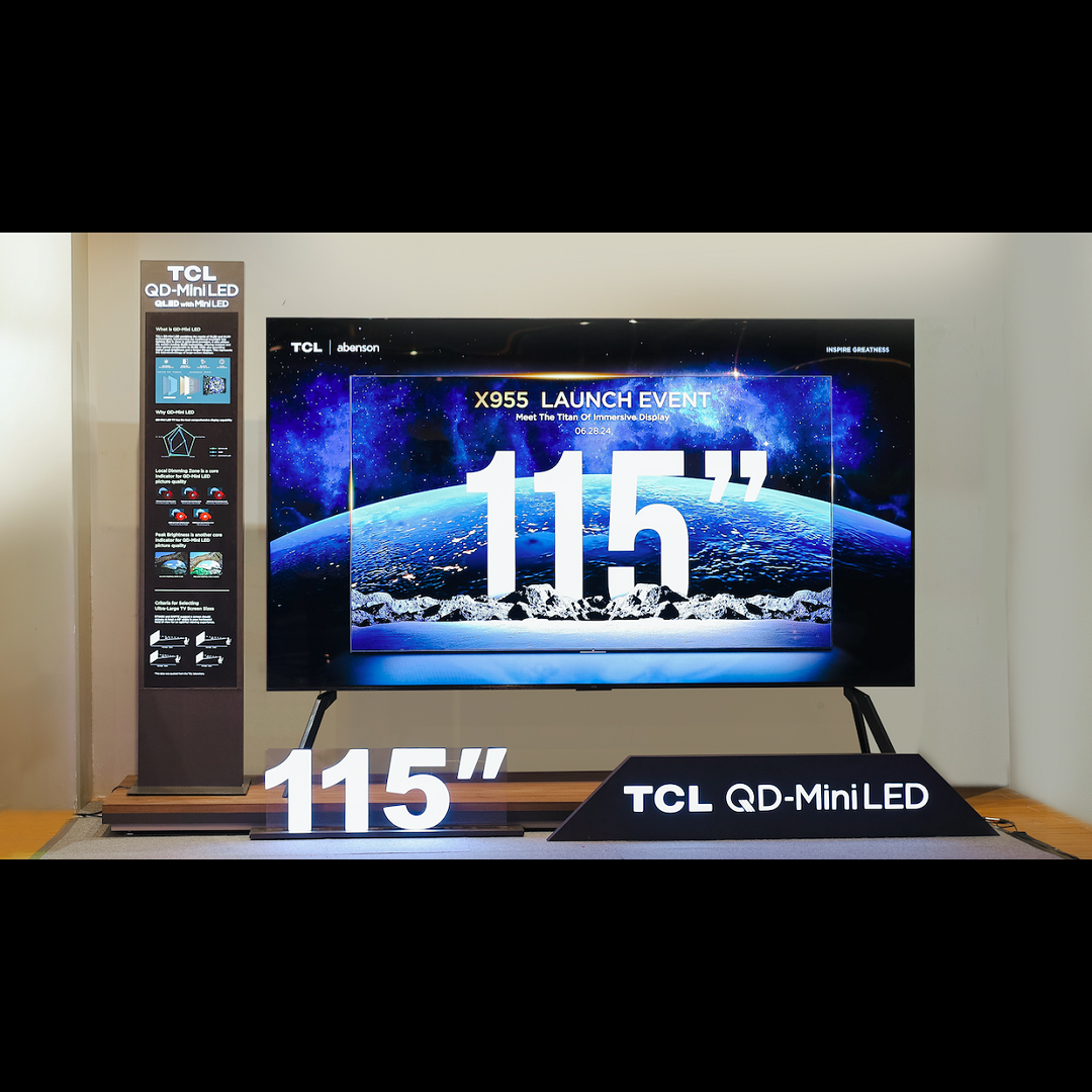 The Future of Entertainment is Here! TCL & Abenson Unveil The Titan of ...