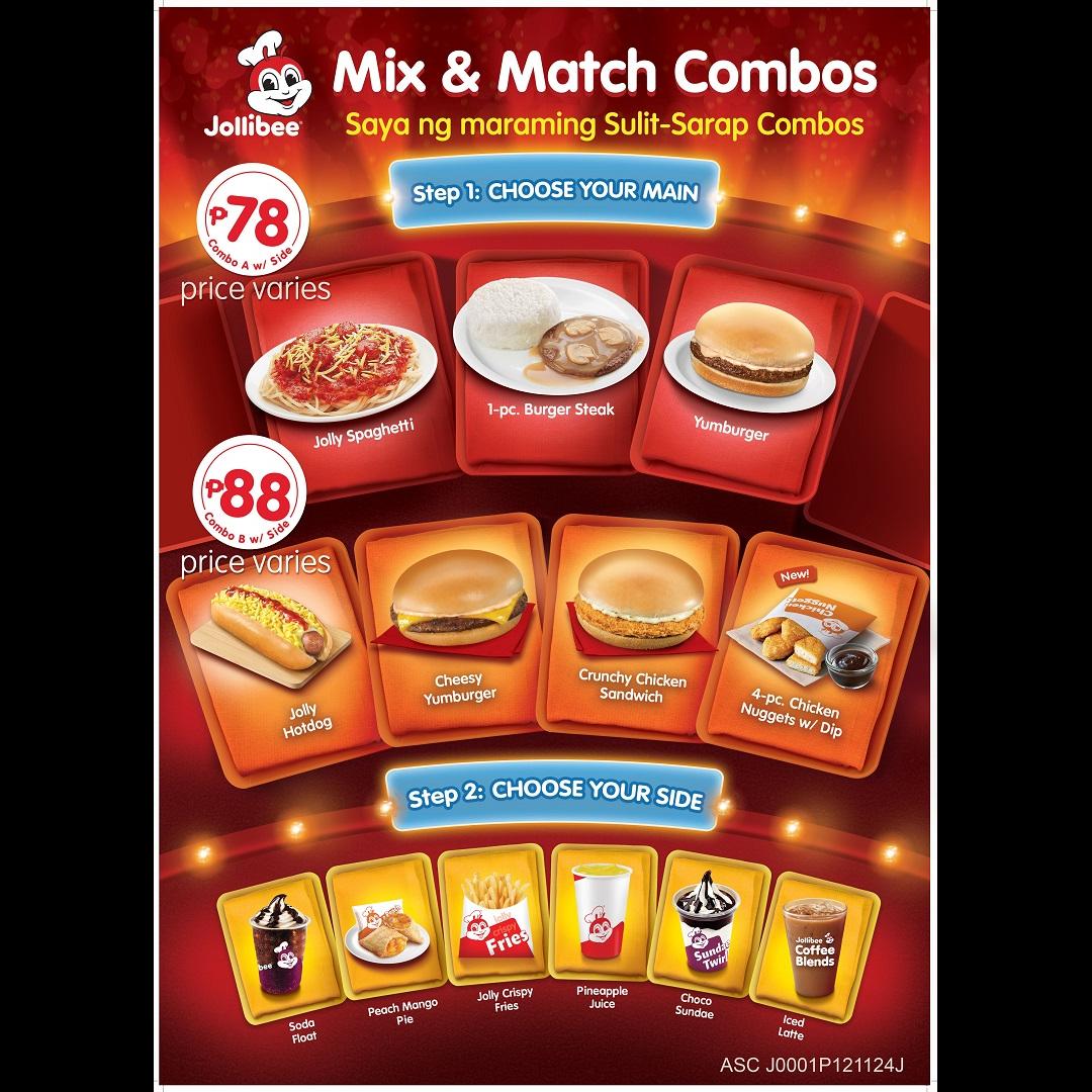 Jollibee Mix & Match is Back: Feel the Joy as You Choose and Enjoy More ...
