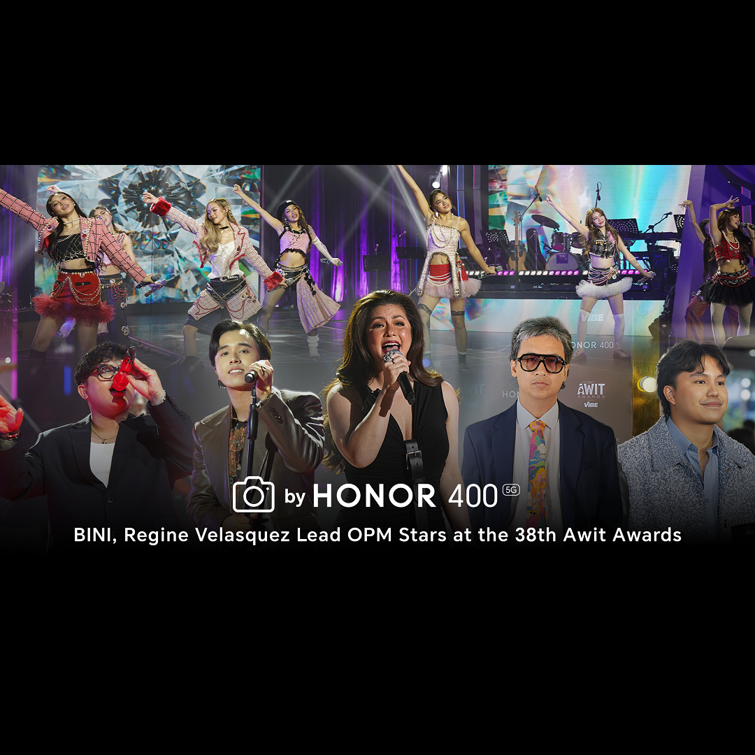 Captured by HONOR 400 5G: BINI, Regine Velasquez Lead OPM Stars at the ...
