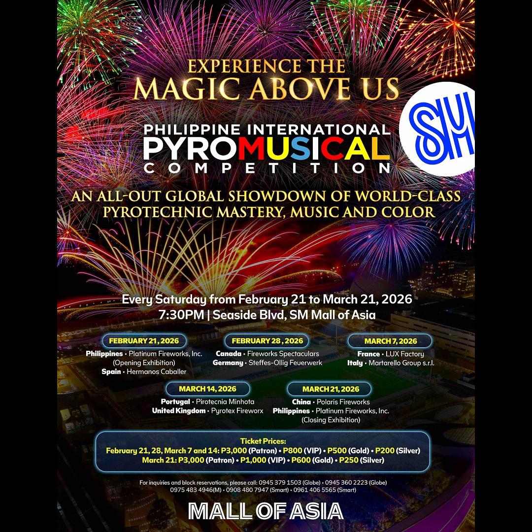 Philippine International Pyromusical Competition 2026 Delivers A Bigger ...