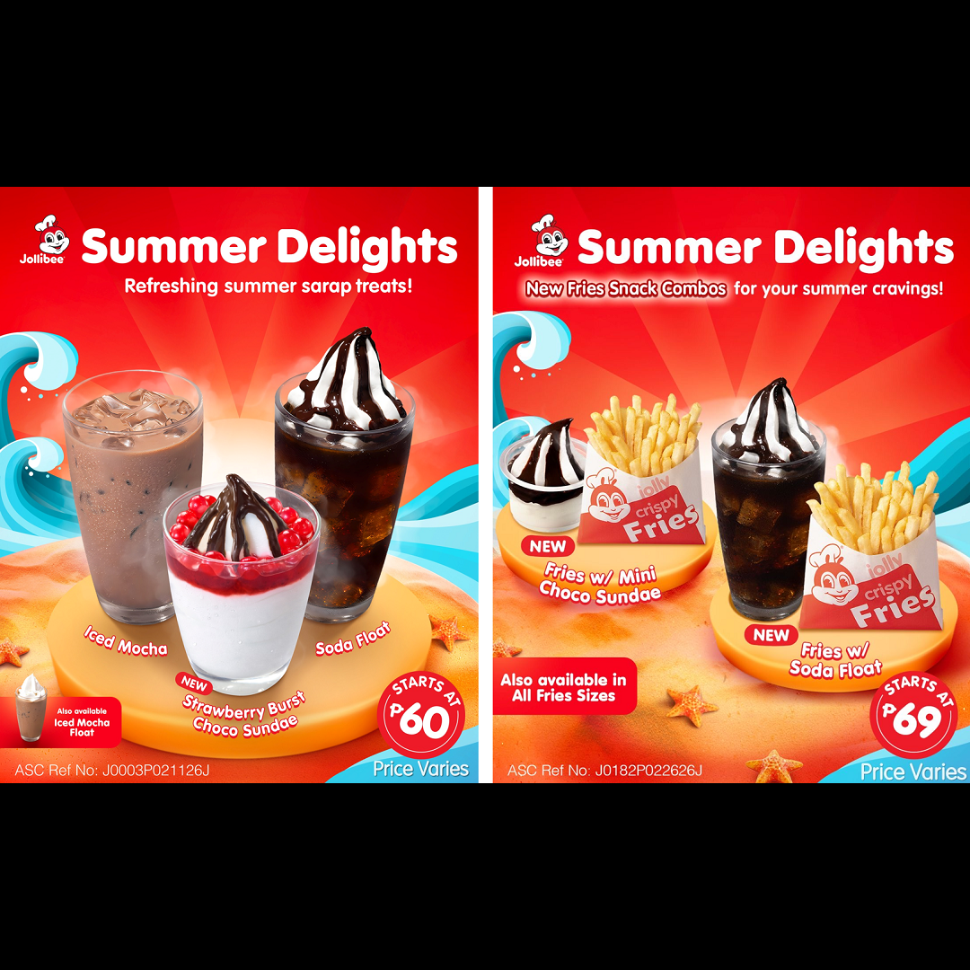 Jollibee Launches Refreshing and Budget-Friendly Summer Treats as Heat ...