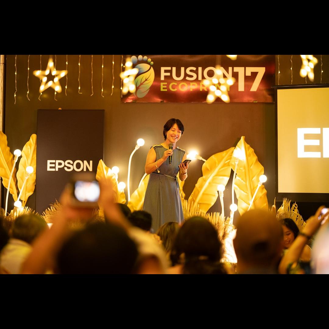 Epson Highlights Sustainability in Action at Fusion 17
